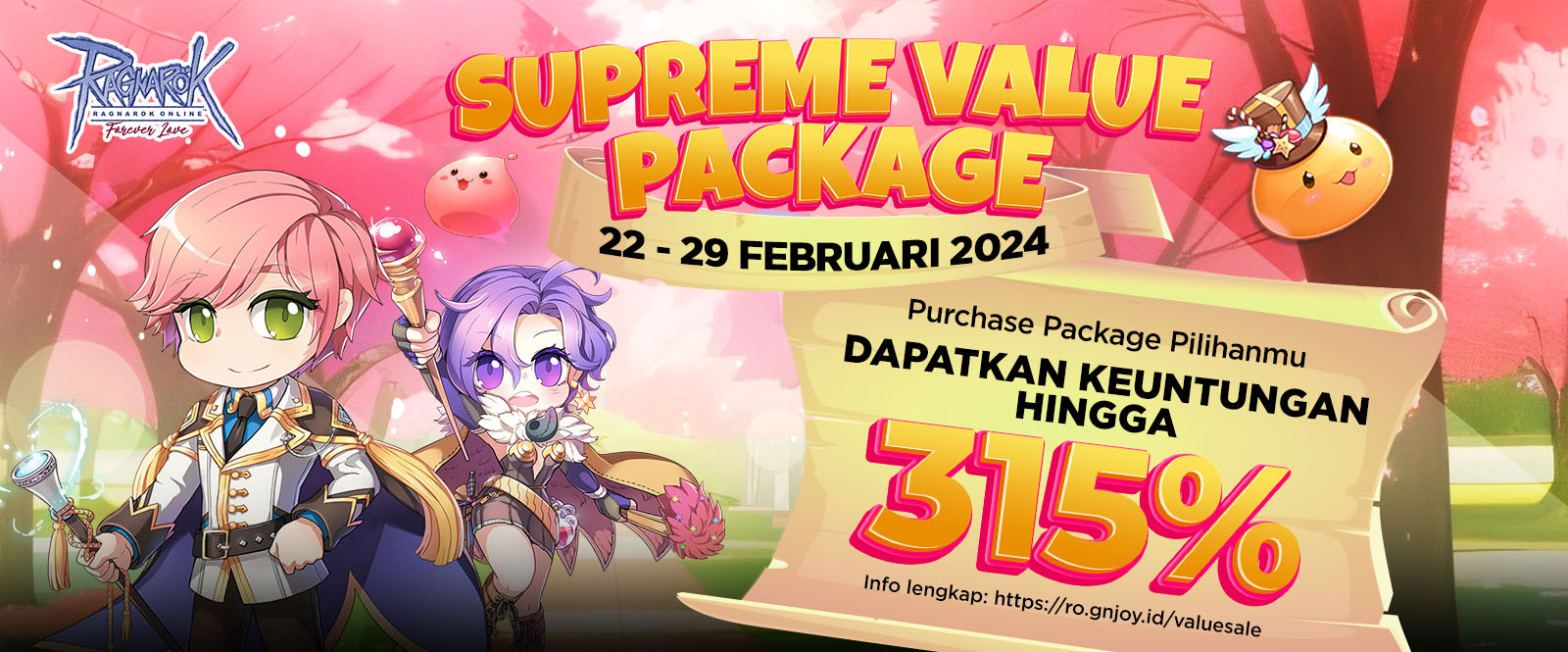 RAGNAROK : FOREVER LOVE | SUPREME VALUE PACKAGE MARCH 2024